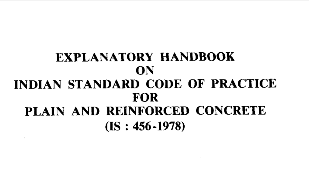 SP 24 Explanatory Handbook on Indian Standard Code for Plain and ...