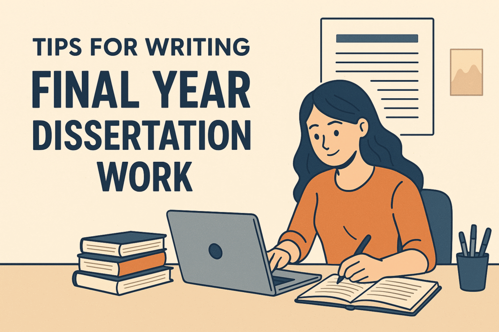 Tips for Writing Thesis for Final Year Dissertation Work