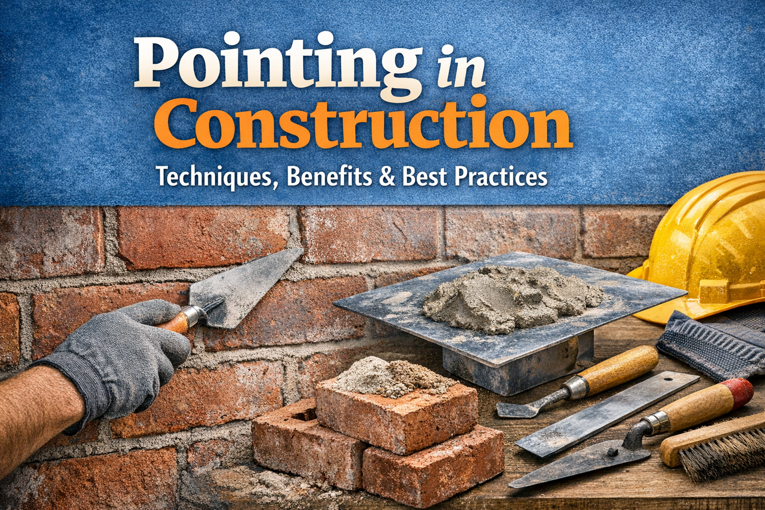 Pointing in Construction: Techniques, Benefits & Best Practices