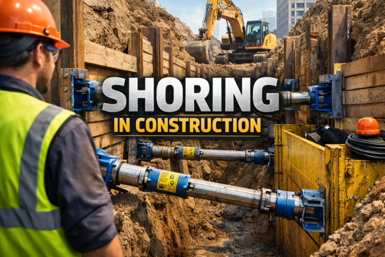 Shoring in Construction - Types and Safety Measures